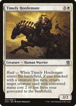 draftsim - MTG Draft and Sealed Simulator: Khans of Tarkir (KTK) Tier List
