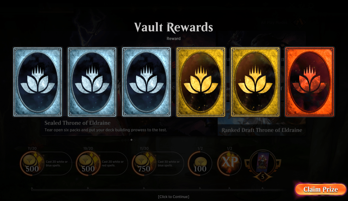 What Is the Vault in Magic Arena and Where Is It? - Draftsim
