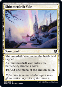 Snow-Covered Lands in Magic: History And Info - Draftsim