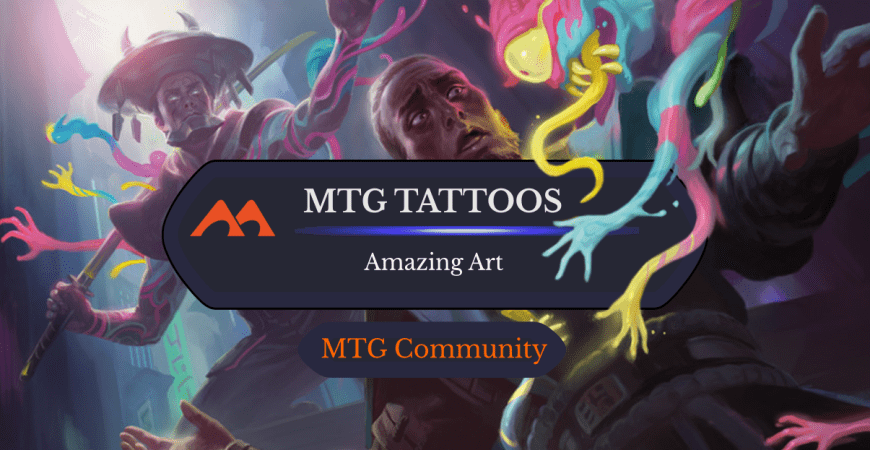 70 of the Coolest and Sweetest Magic: the Gathering Tattoos Ever - Draftsim