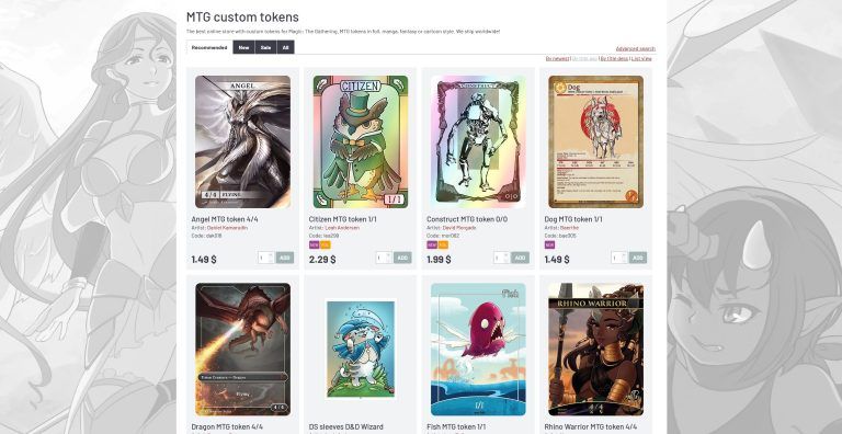 Who Makes the Best Custom Magic Tokens? [9 Stores Ranked] - Draftsim
