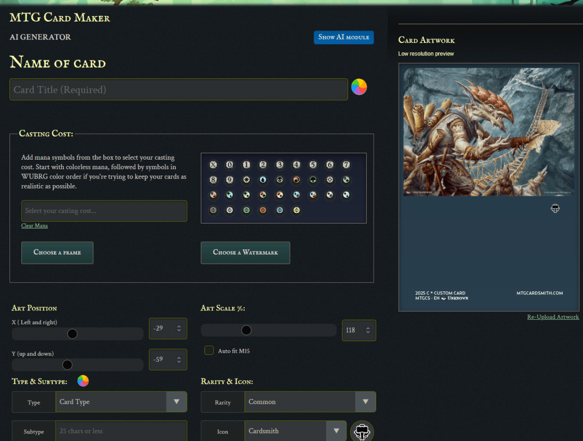 Reviewed: The Best Custom MTG Card Sites & Apps - Draftsim