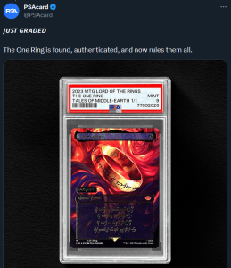 [Status] Magic's Serialized The One Ring Has Been Found, Graded and ...