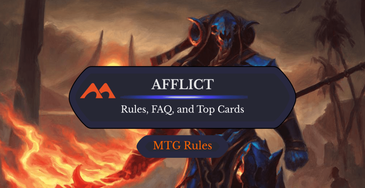 Afflict in MTG: Rules, History, and Best Cards - Draftsim