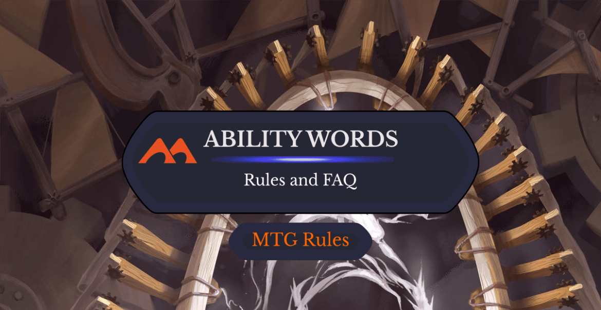 Everything You Need to Know About Ability Words in Magic - Draftsim