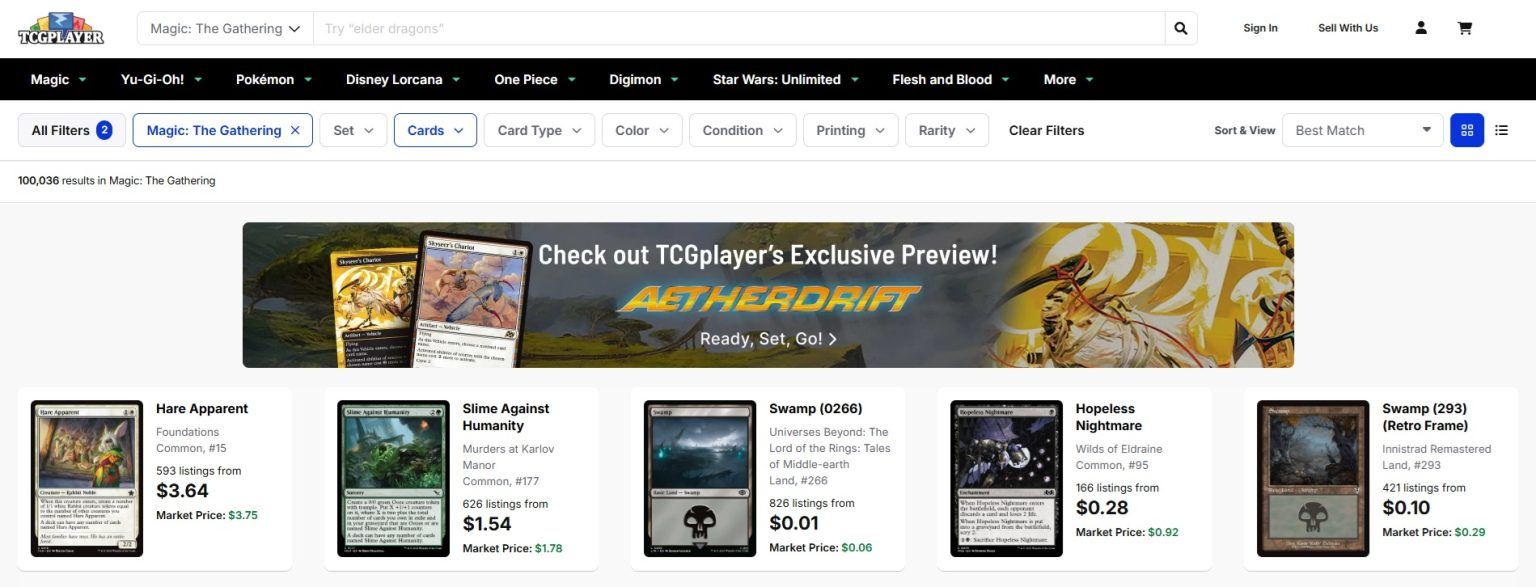 The 12 Best Places to Get Amazing Deals on MTG Singles - Draftsim