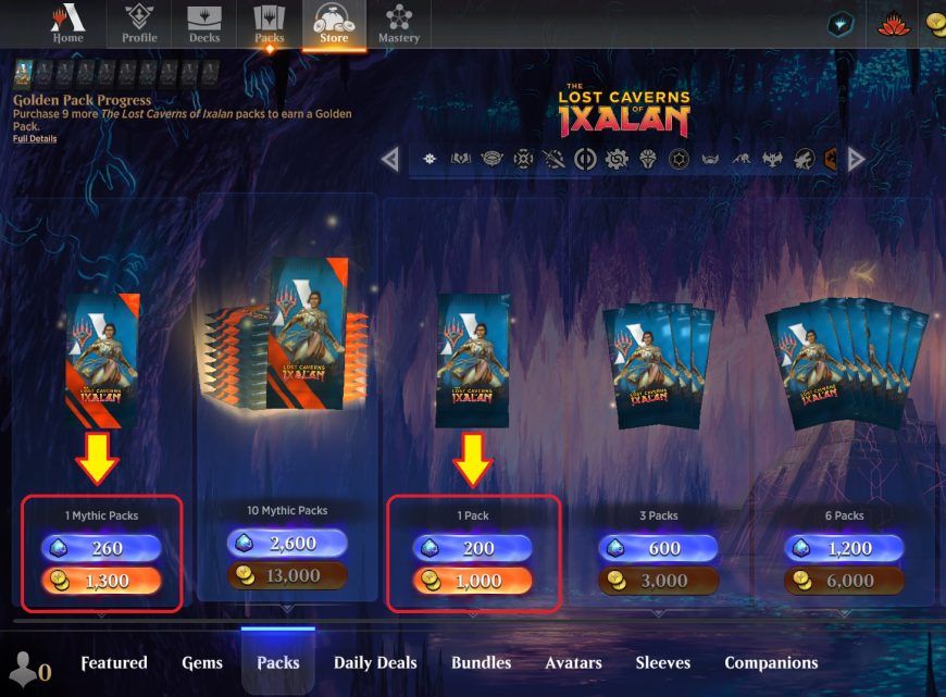 Everything You Need to Know About the MTG Arena Store - Draftsim