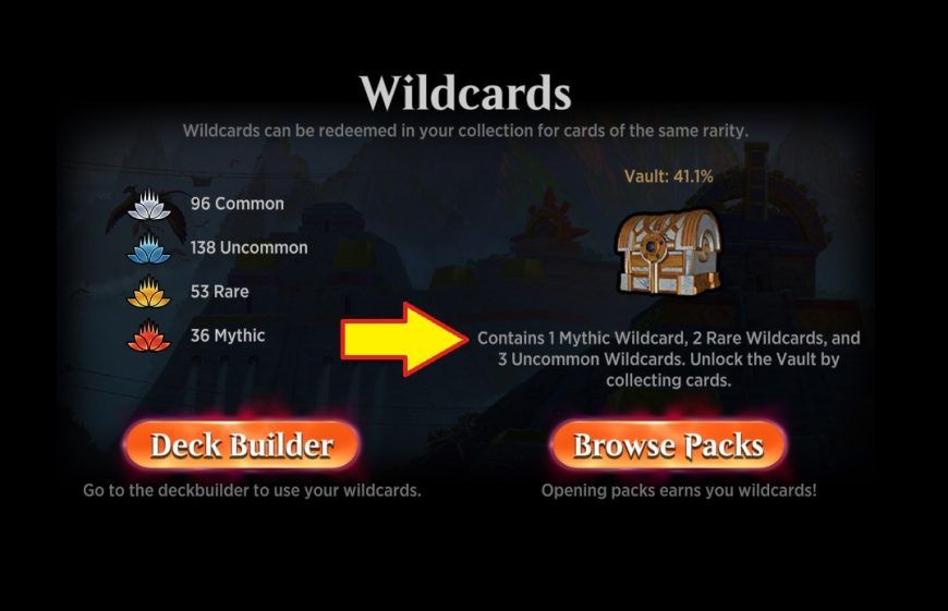 What Is the Vault in Magic Arena and Where Is It? - Draftsim