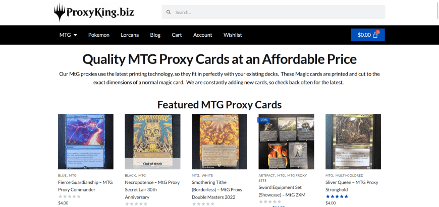 The Top 8 Proxies for Magic - Draftsim