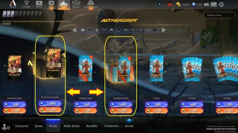 MTG Arena Alchemy Packs: What Are They? Are They Worth It? - Draftsim