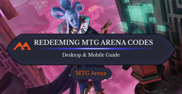 How to Redeem MTG Arena Codes - Draftsim