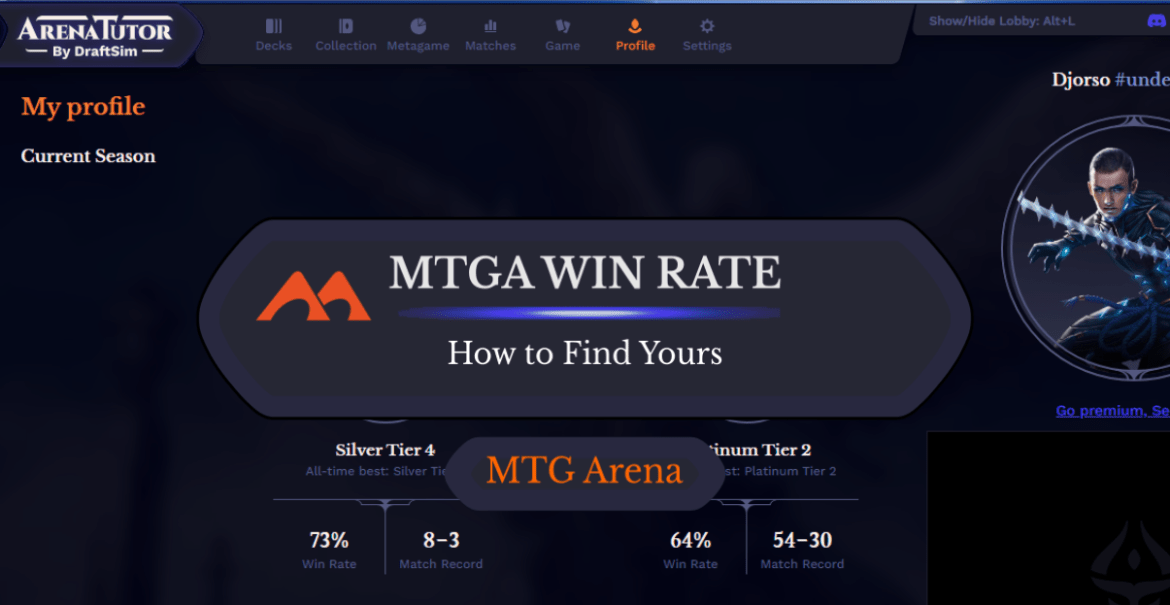 How to Find Your Win Rate in MTG Arena - Draftsim