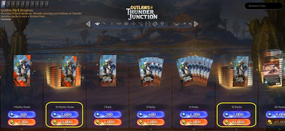 Mythic Packs vs. Standard: Which Should You Get? - Draftsim