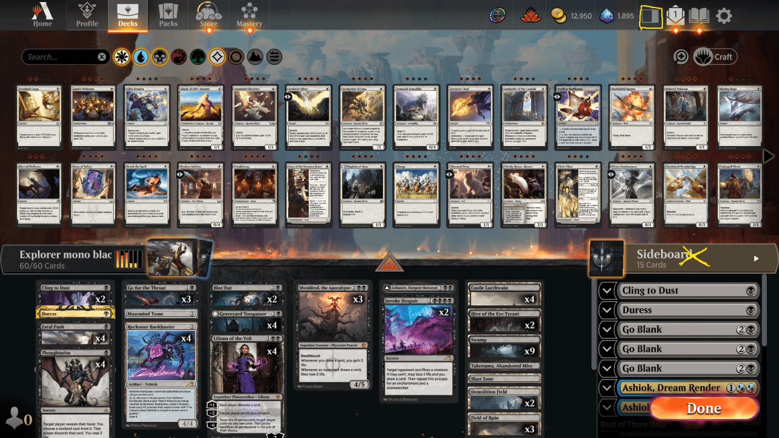 What Are the Absolute Best Ways to Use All 15 Slots In Your MTG Arena ...