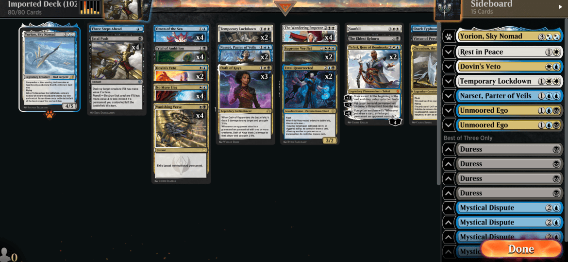 What Are the Absolute Best Ways to Use All 15 Slots In Your MTG Arena ...