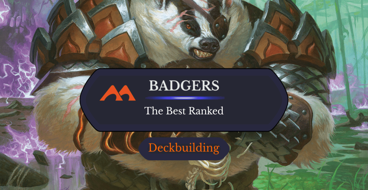 All 12 Badgers in Magic Ranked - Draftsim