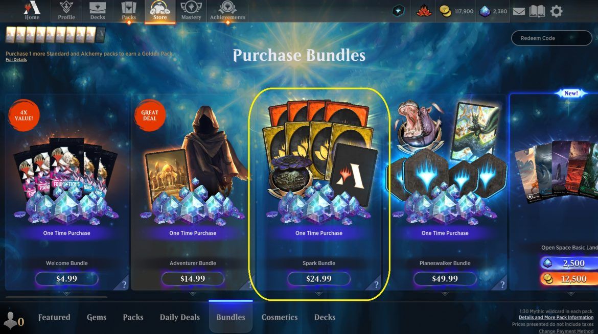 The MTG Arena Spark Bundle: Is it Worth It? - Draftsim