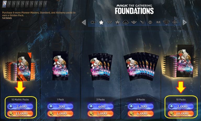 Mythic Packs vs. Standard: Which Should You Get? - Draftsim