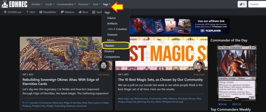How to Use EDHREC to Build an Awesome Commander Deck - Draftsim