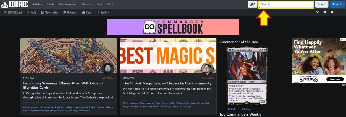 How to Use EDHREC to Build an Awesome Commander Deck - Draftsim