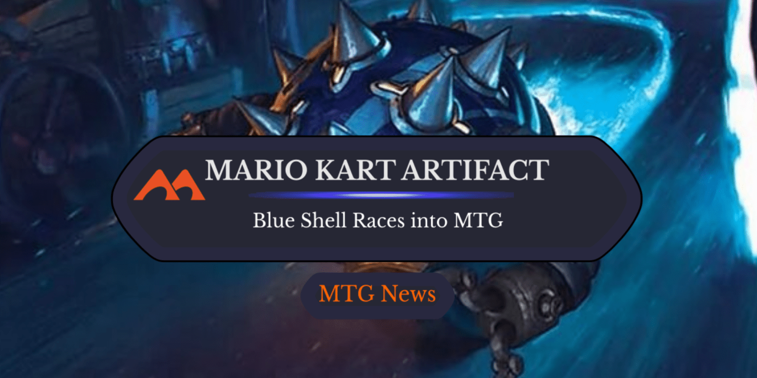 Aetherdrift Artifact Brings Mario Kart's Most Notorious Item to Magic ...