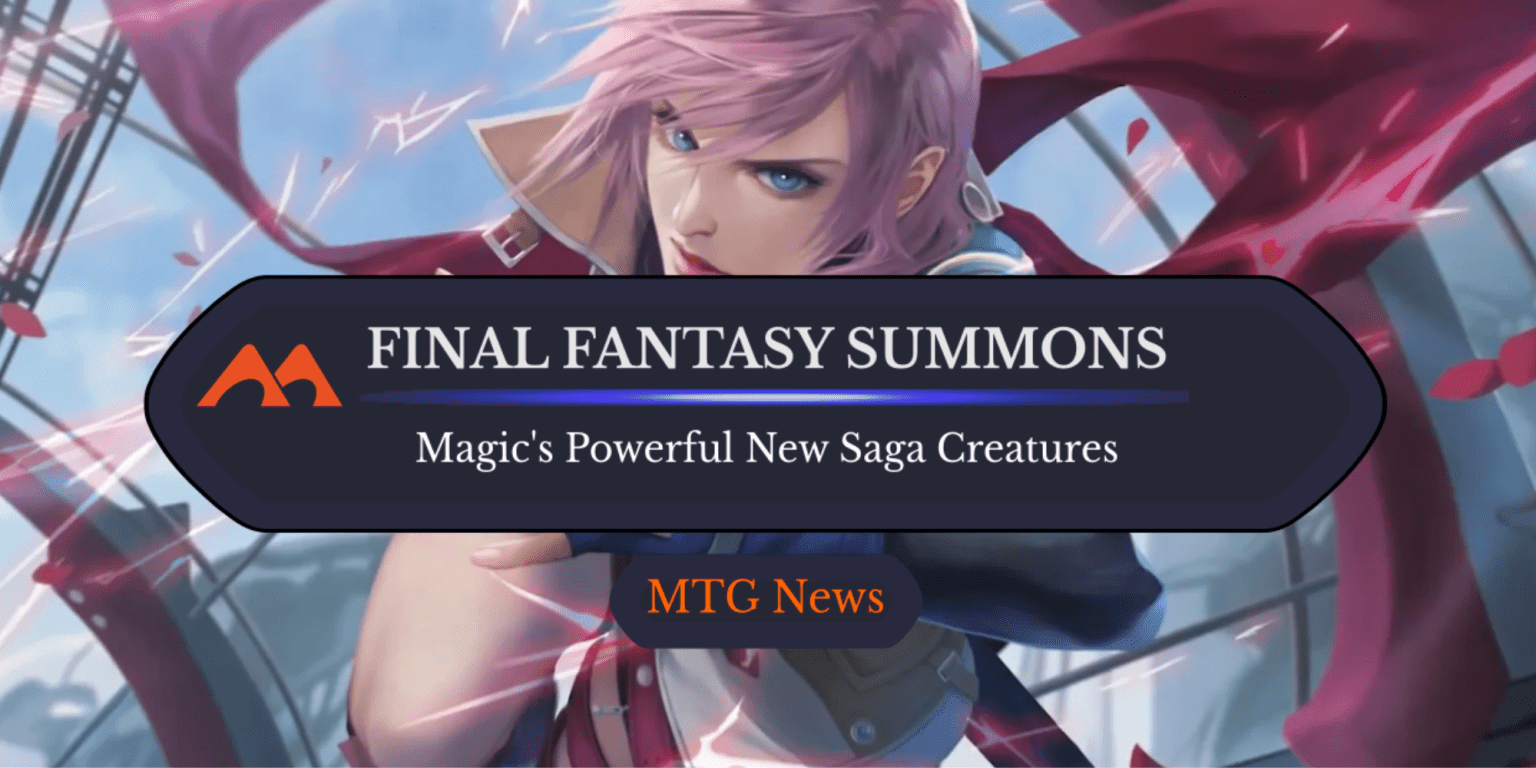 MTG x Final Fantasy Summons Incredible New Saga Creatures - Draftsim