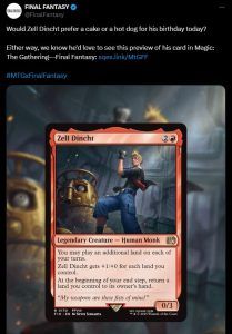 Mono-Red Final Fantasy Commander Punches Into New Territory - Draftsim