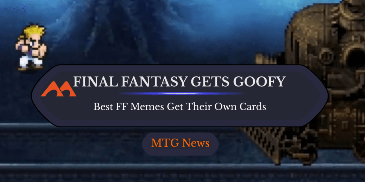 Final Fantasy's Ridiculous Train Meme Makes its Way to Magic - Draftsim