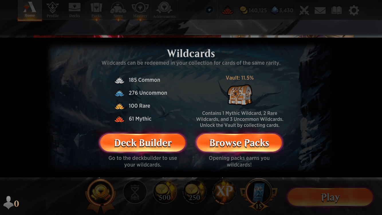 MTG Arena Wildcards: How to Get Them and The Best Ways to Use Them ...
