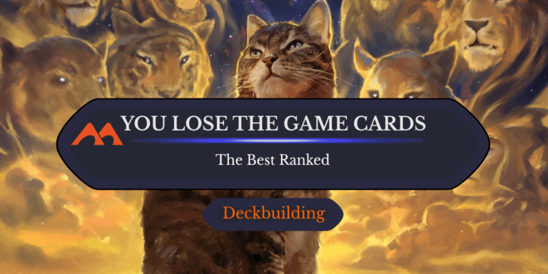 All 25 You Lose the Game Cards in Magic Ranked - Draftsim
