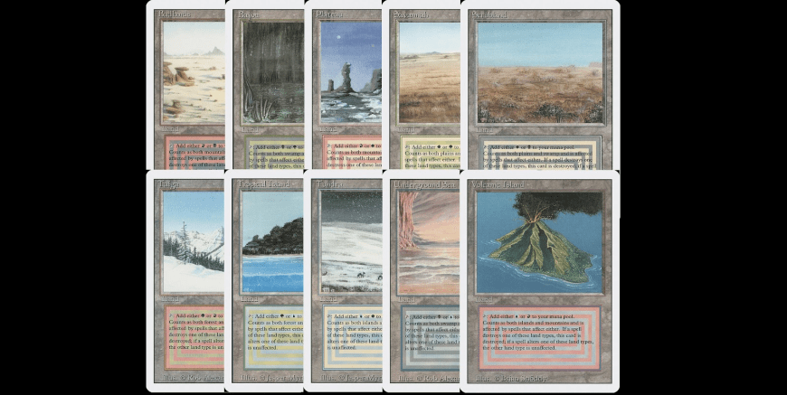The Original Dual Lands: History And Where to Find Them - Draftsim