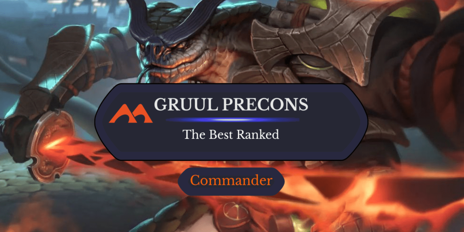 All 5 Gruul Commander Precons in Magic Ranked - Draftsim