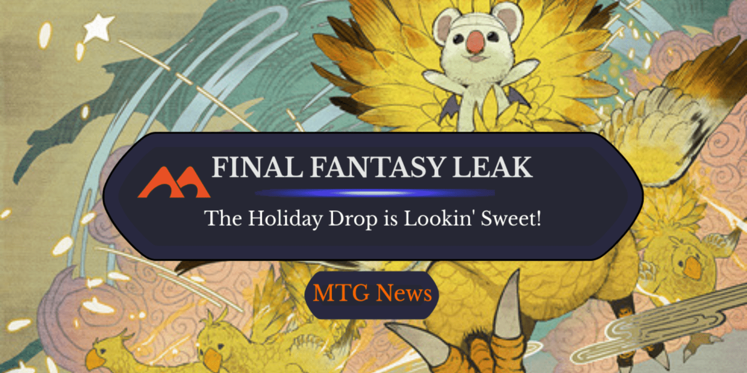 Final Fantasy Leak Reveals Gorgeous New Products - Draftsim