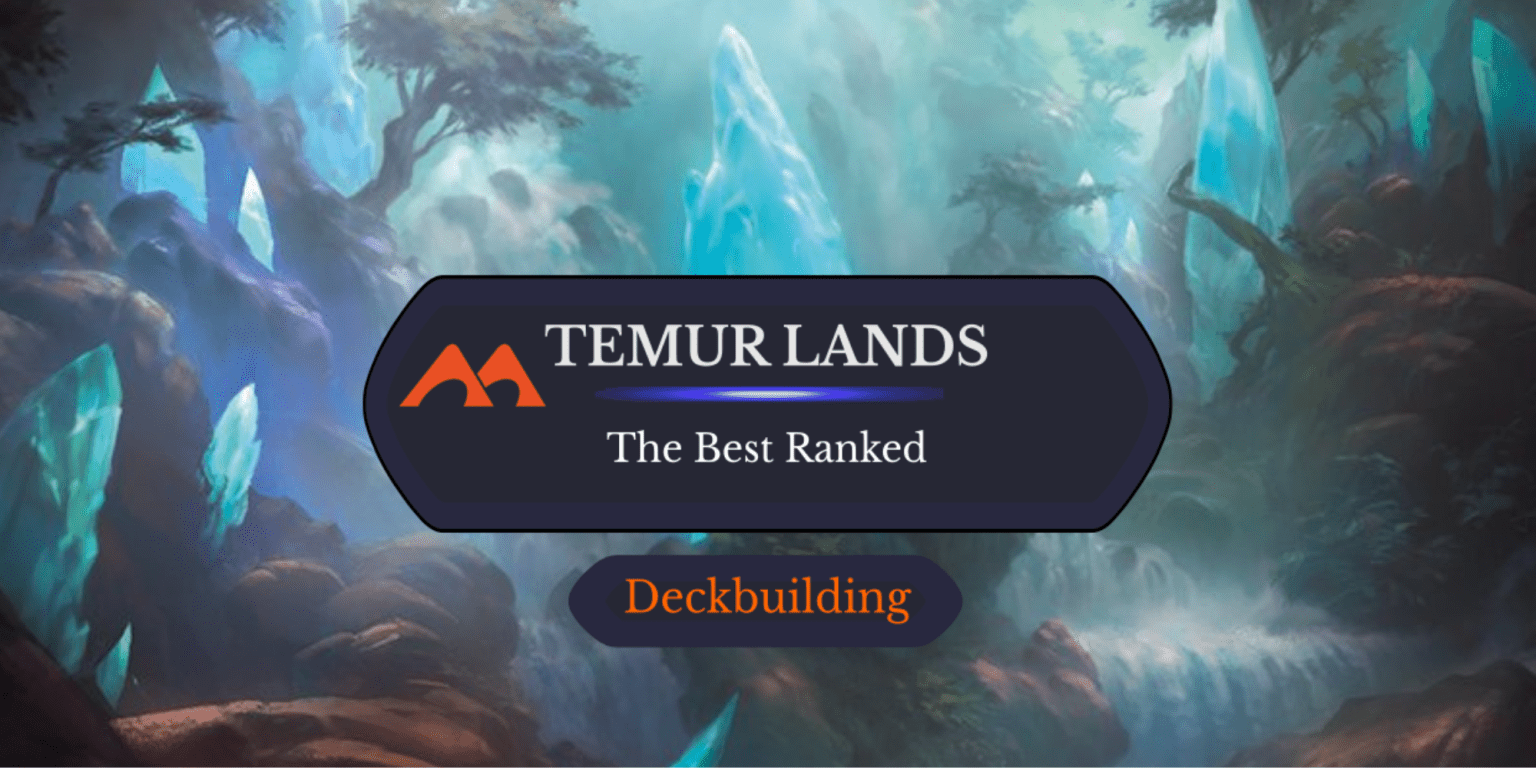 All 3 Temur Lands in Magic Ranked - Draftsim