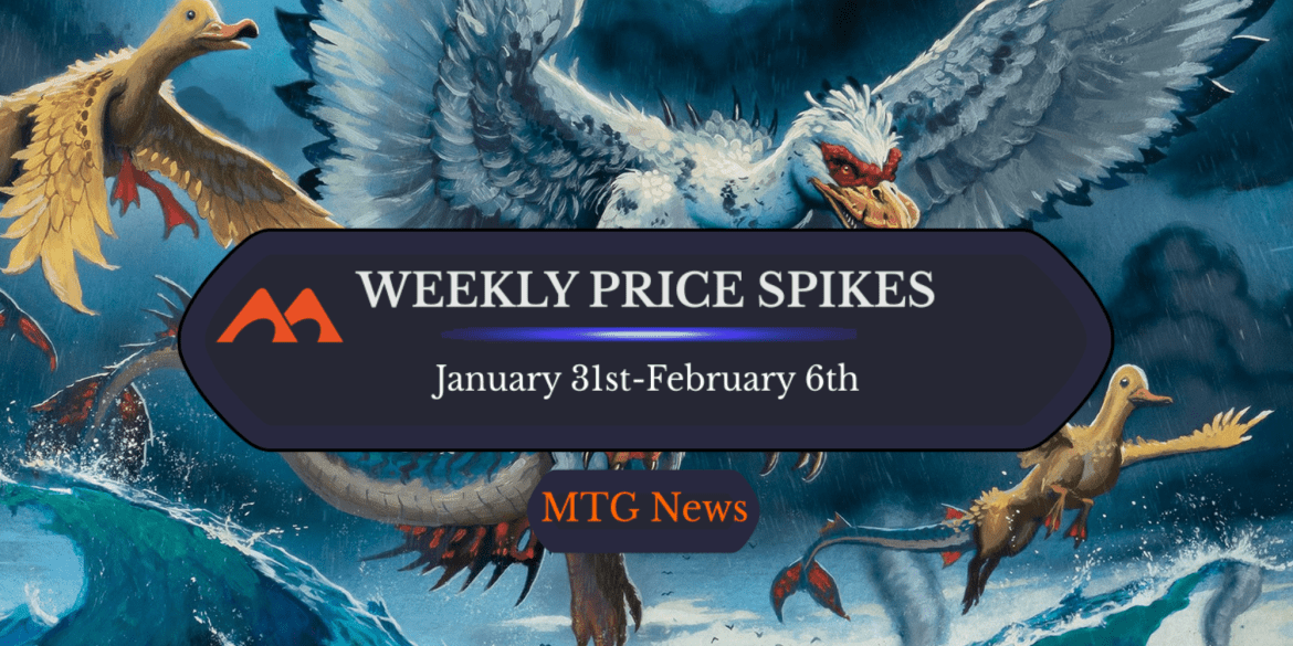 MTG Weekly Price Spikes: 1/31-2/6 - Draftsim