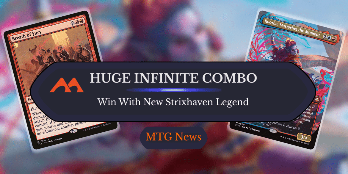 New Secrets of Strixhaven Legend Unlocks Enormous Infinite Combo - Draftsim